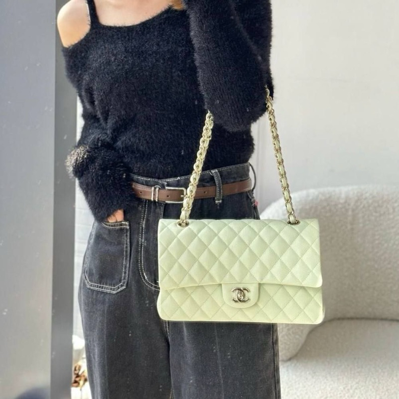 Jual Original CHNL Medium Classic Double Flap Handbag / Shoulder Bag in ...