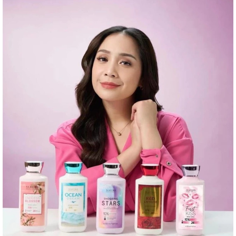 Jual SLAVINA Body Lation series 350 ML | Shopee Indonesia