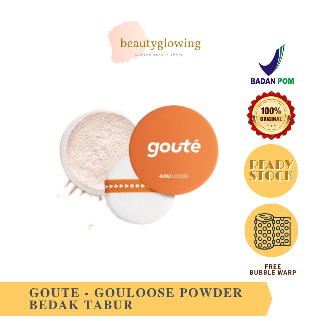 Jual GOUTE gouté Gouloose - Matte Loose Powder with Smooth Finish ...