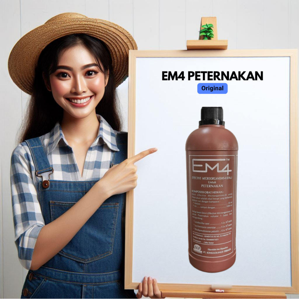 Jual Vitamin Pakan Ternak EM4 Peternakan | Shopee Indonesia
