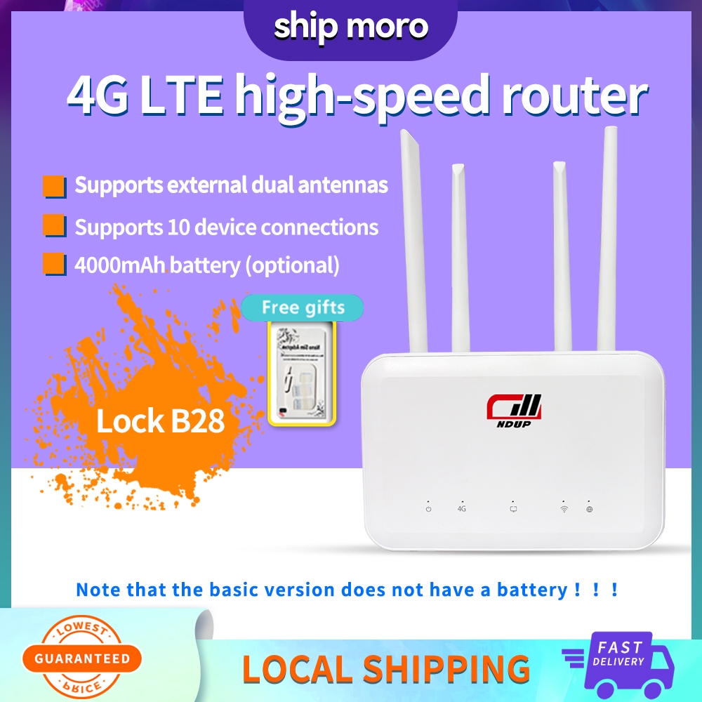 Jual Router WiFi 4G LTE Dukungan Kartu SIM Versi Unlocked Kecepatan ...