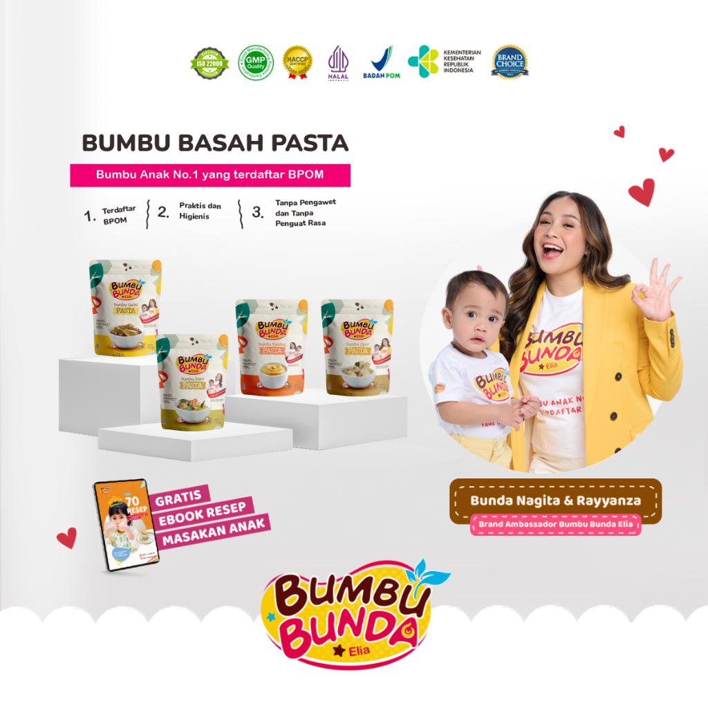 Jual Bumbu Bunda Elia Bumbu Basah Pasta Bumbu MPASI Bumbu Basah MPASI ...