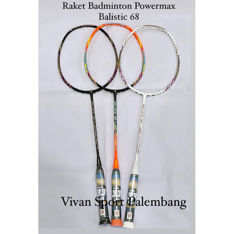 Jual Raket Badminton Powermax Balistic 68 | Shopee Indonesia