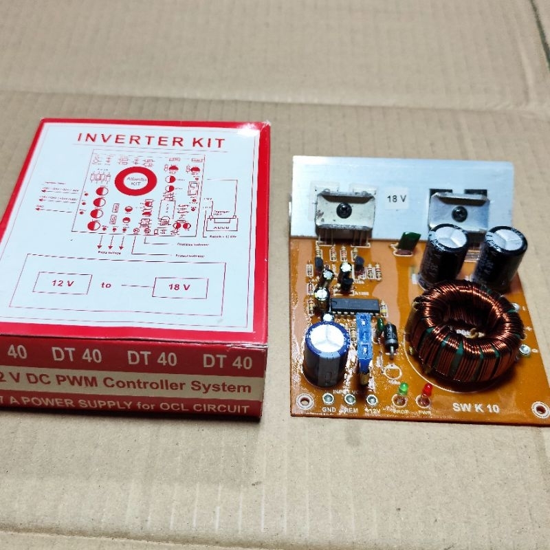 Jual KIT Inverter DC To CT 12volt To 18volt | Shopee Indonesia