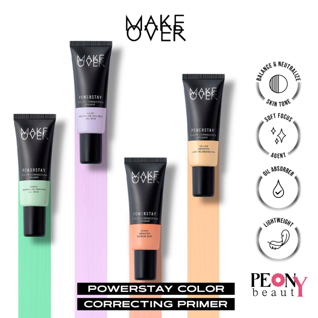 Jual ^^Peonnybeauty MAKE OVER Powerstay Color Correcting Makeup 25ml ...