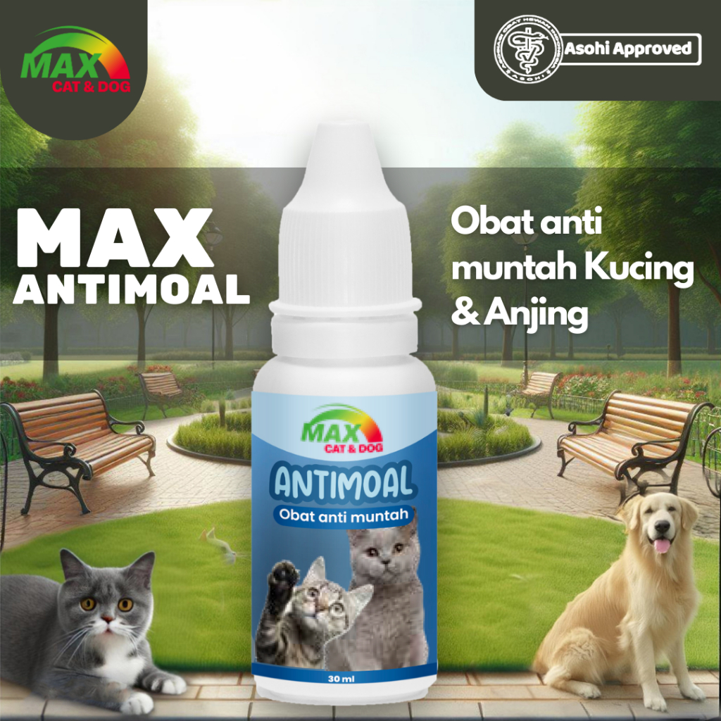 Jual Max Antimoal | Obat Anti Muntah Kucing | Shopee Indonesia