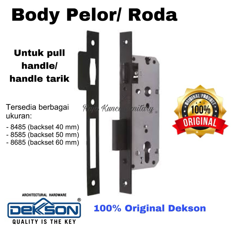 Jual Lockcase Pelor Dekson MTS RL 8485 8585 8685 Matt Black/Kunci Pelor ...