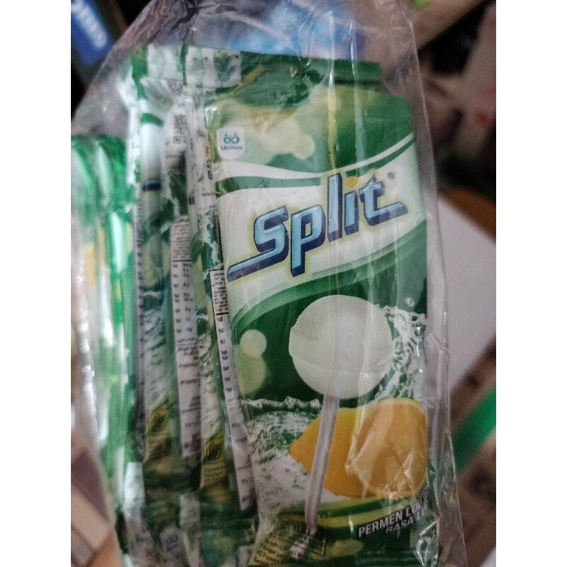 Jual Permen Split Lolipop/Kojek Rasa Lemon | Shopee Indonesia