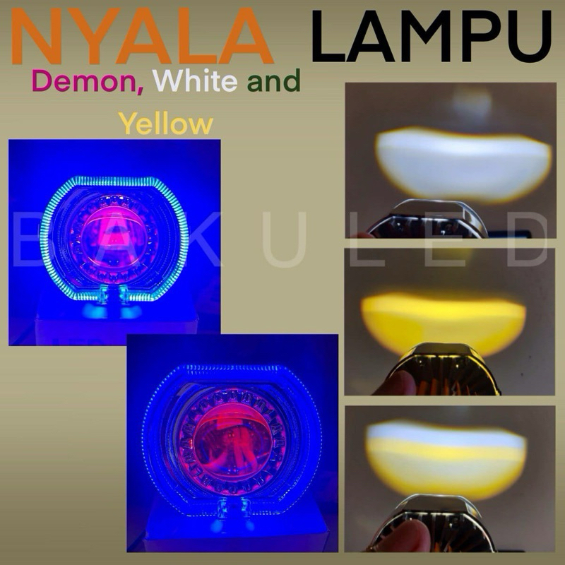 Jual Projie Biled 4,5 Inchi Lensa Devil 1 Mata 60W | Shopee Indonesia
