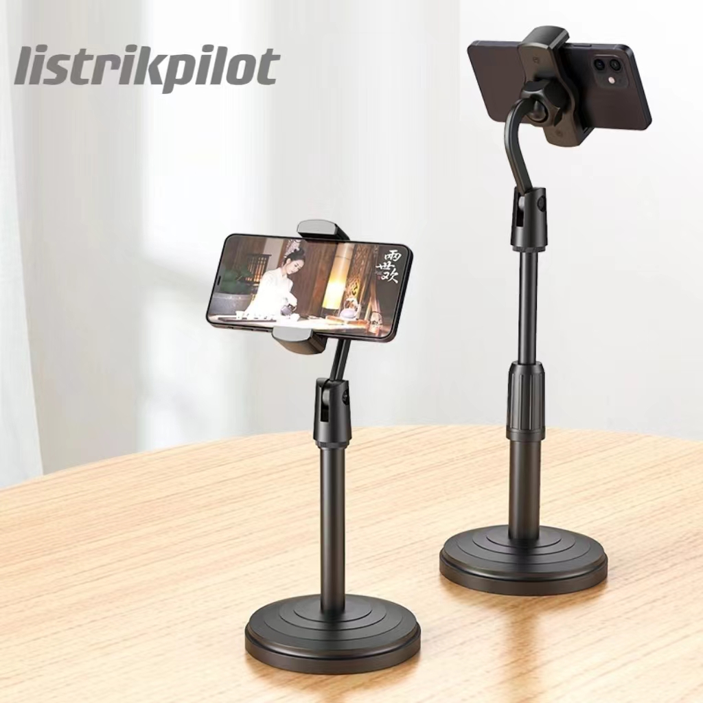 Jual HOLDER HP Phone Holder/360° Rotating Tongsis/Adjustable CellPhone ...