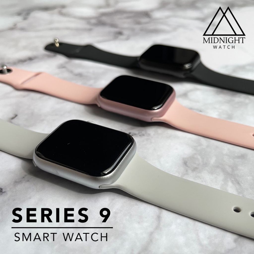 Jual Smartwatch Series 9 mini FULL SCREEN Wireless Charging for iOS ...
