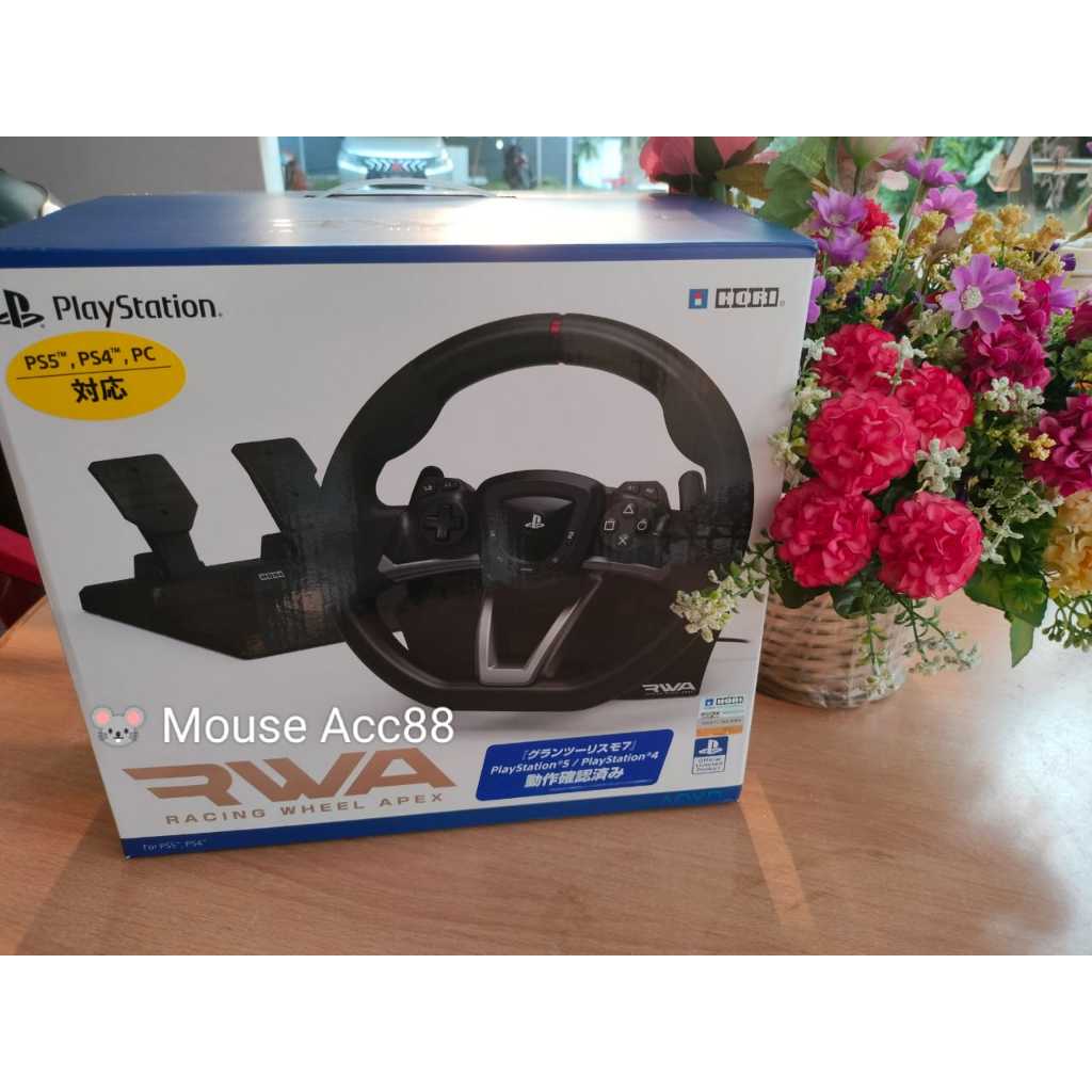 Jual Hori Stir Setir Steering Racing Wheel Apex RWA For PS4 PS5 PC ...