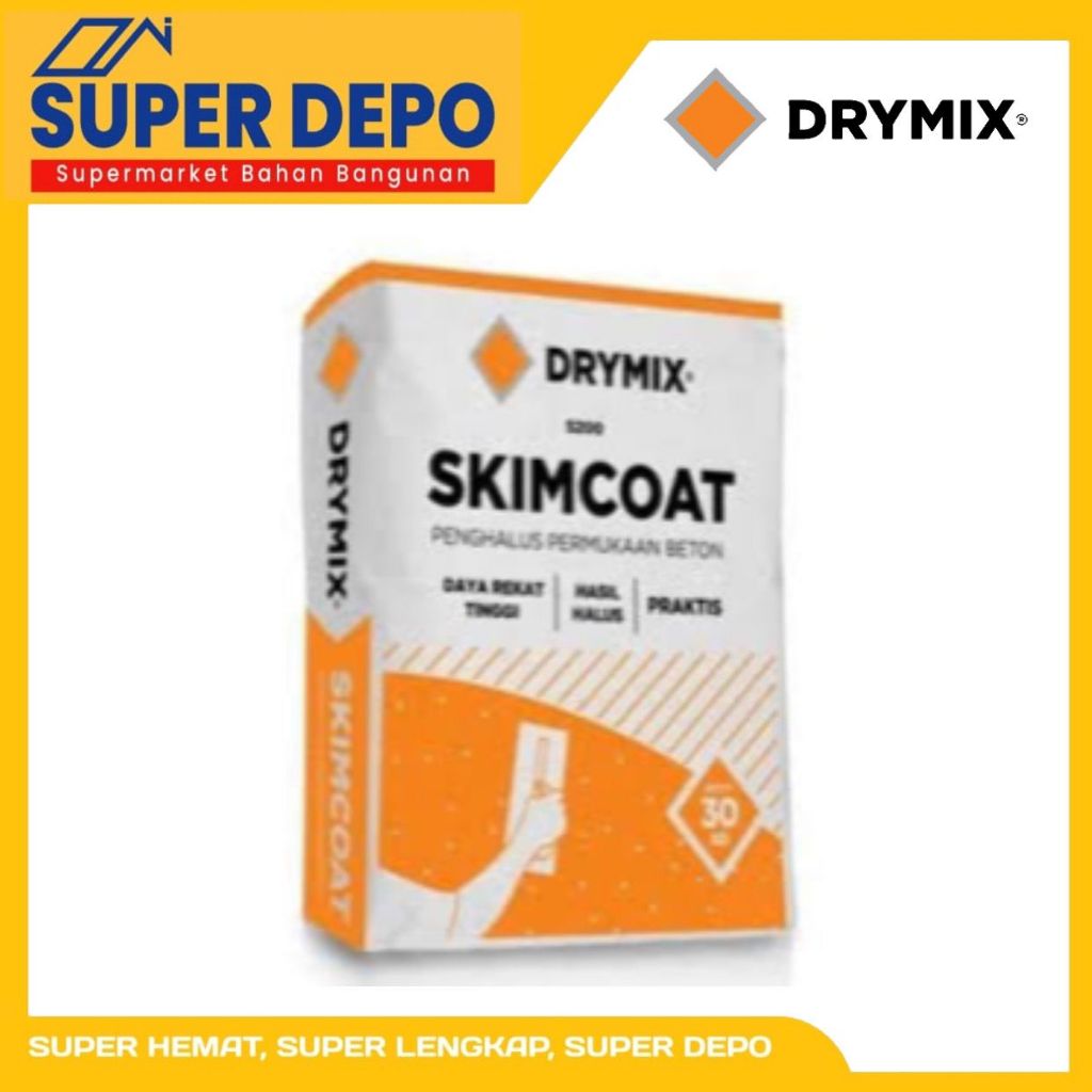 Jual SEMEN DRYMIX DM05 SKIMCOAT ZAK 30 KG | Shopee Indonesia