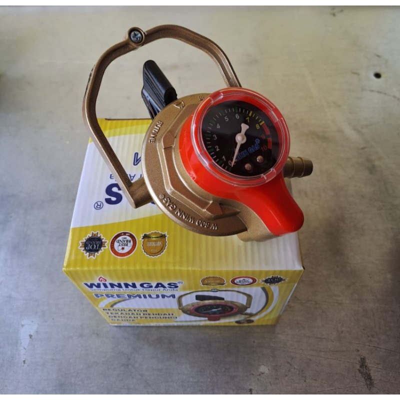 Jual Regulator Win Gas W 800 Meter Premium Dengan Pengunci Ganda ...