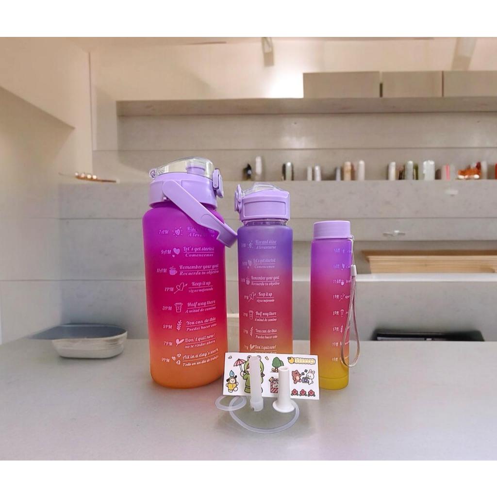 Jual BOTOL BERANAK 3IN1 BOTOL DOFF FREE SEDOTAN DAN STICKER / BOTOL ...