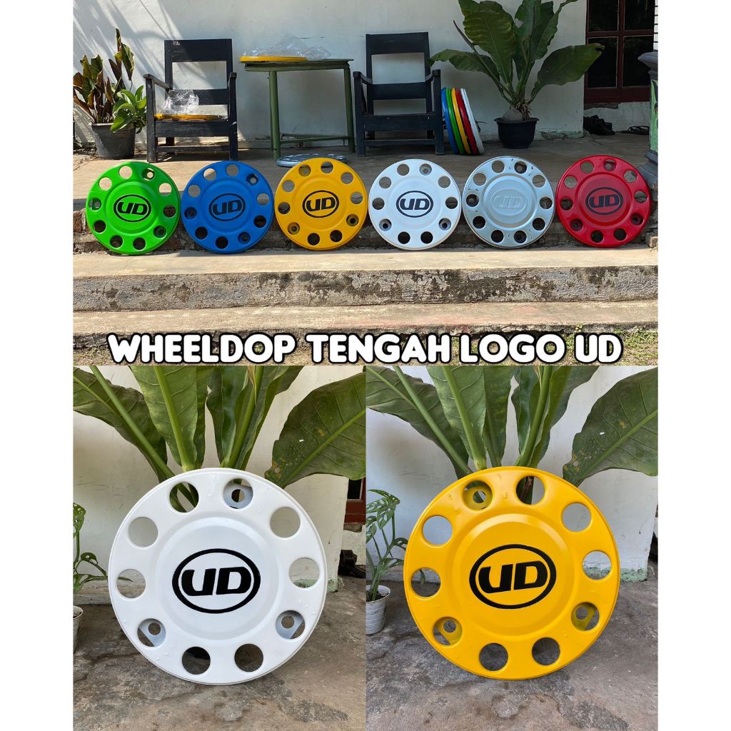 Jual Wheeldop Wheldop Weldop Depan Ring 20 Baut 10 Tengah Logo UD (2 ...