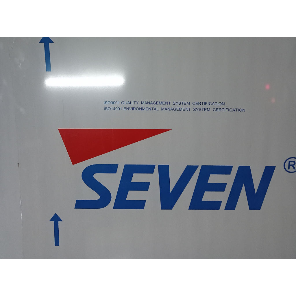 Jual SEVEN ACP PVDF Glossy 0,3 mm - Biru ukuran 122 x 64 cm potongan ...