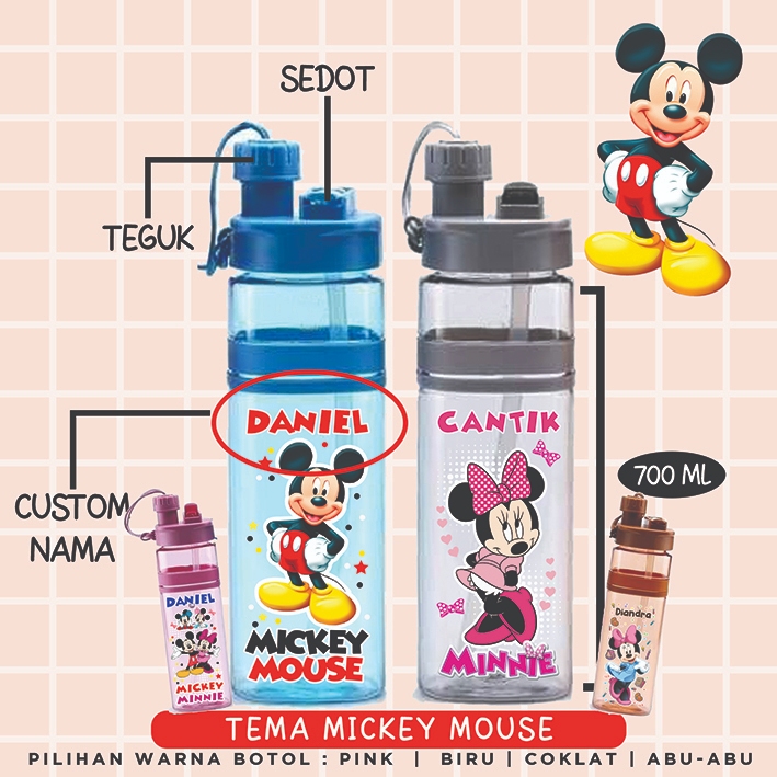 Jual BOTOL MINUM CUSTOM CETAK UV PRINTING/ BOTOL ANAK / BOTOL CUSTOM | Shopee Indonesia