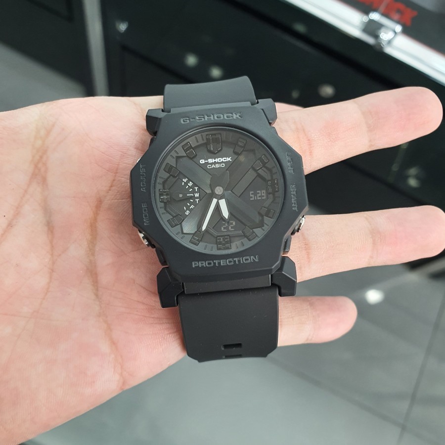 Jual JAM TANGAN CASIO G-SHOCK GA-2300-1A GA2300-1A BLACK ORIGINAL ...