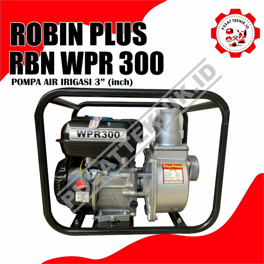 Jual WATERPUMP ROBIN WPR300 3INCH MESIN POMPA AIR IRIGASI ALKON ROBIN ...