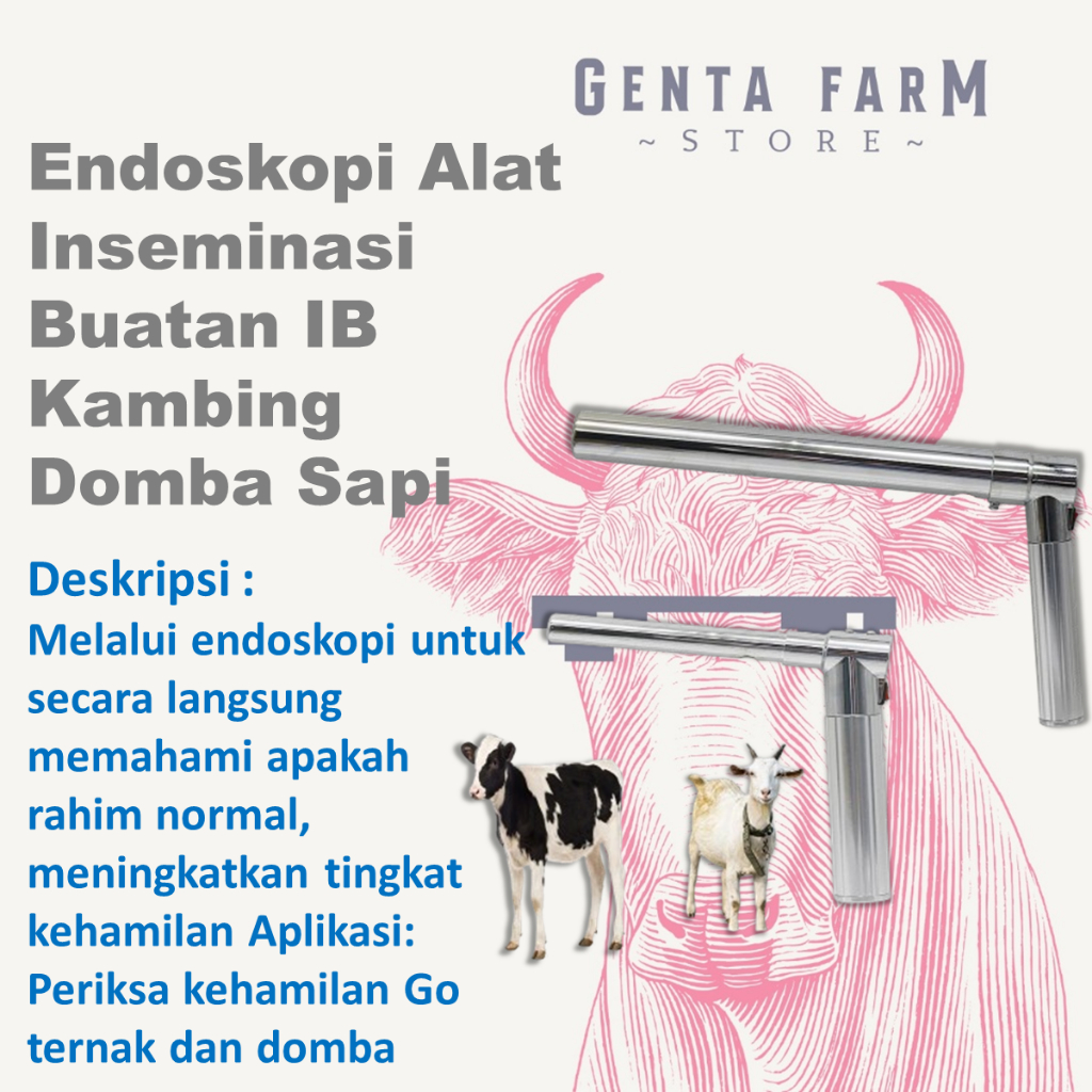 Jual Endoskopi Alat Inseminasi Buatan IB Kambing Domba Sapi | Shopee Indonesia