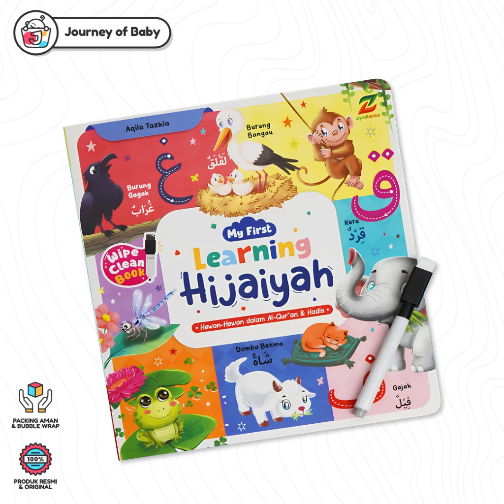 Jual Buku My First Learning Hijaiyah Boardbook Buku Anak Belajar ...