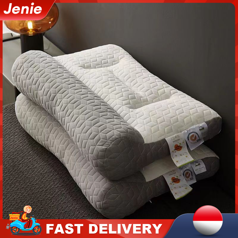 Jual Bantal Tidur Kesehataan Traksi Leher Bantal Latex Bantal Kesehatan ...
