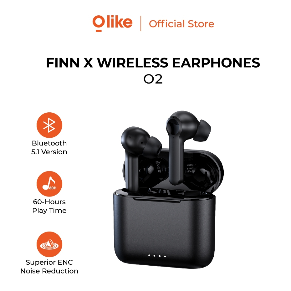 Jual OLIKE TWS Headset O2 ENC Peredam Kebisingan Bluetooth V5.1 ...