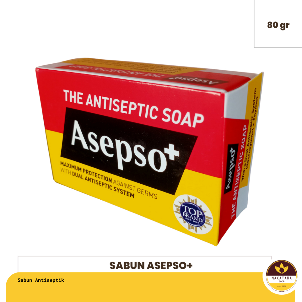 Jual Sabun ASEPSO Hitam 80 gram (ANTISEPTIC SOAP) | Shopee Indonesia