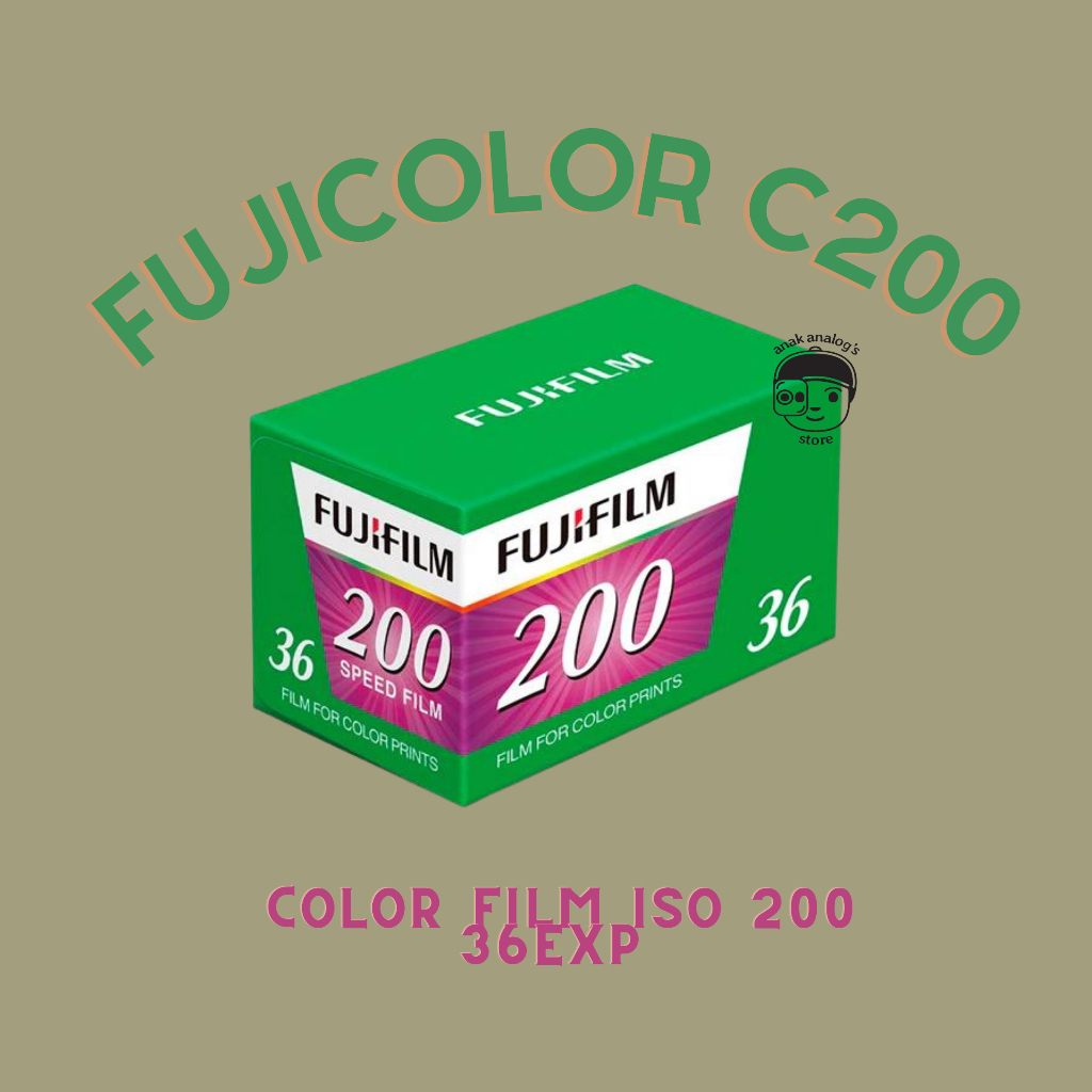 Jual Roll Film Fuji Fujicolor 200 Fuji Color C200 Color ISO 200 36exp ...