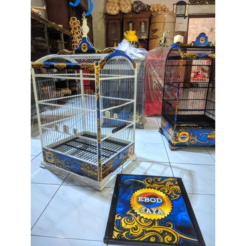 Jual Sangkar Cucak Ijo Kacer Kenari Diamond Semi Khosan waterdecal Ebod ...