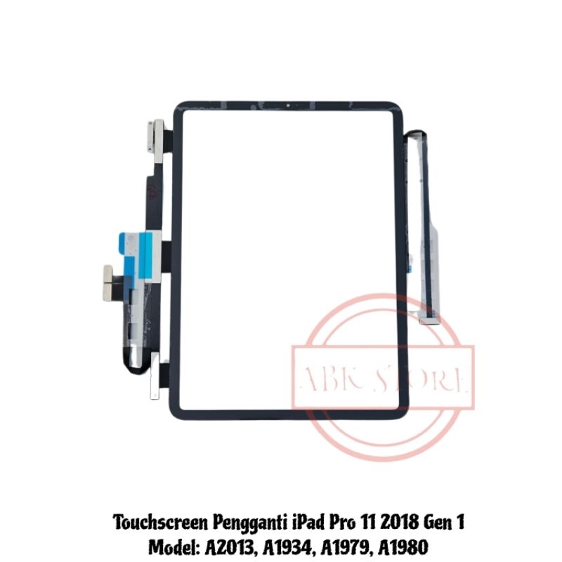Jual Kaca Lcd + Touchscreen Pengganti Kompetible iPad Pro 11 2018 Gen 1 ...