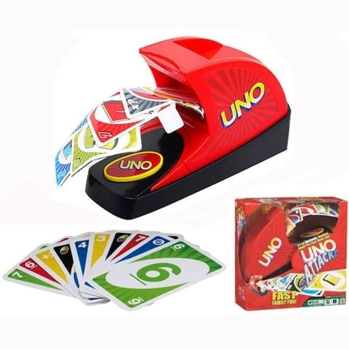Jual Uno Attack Card Family Games Machine - Mainan Anak Mesin Kartu Uno ...