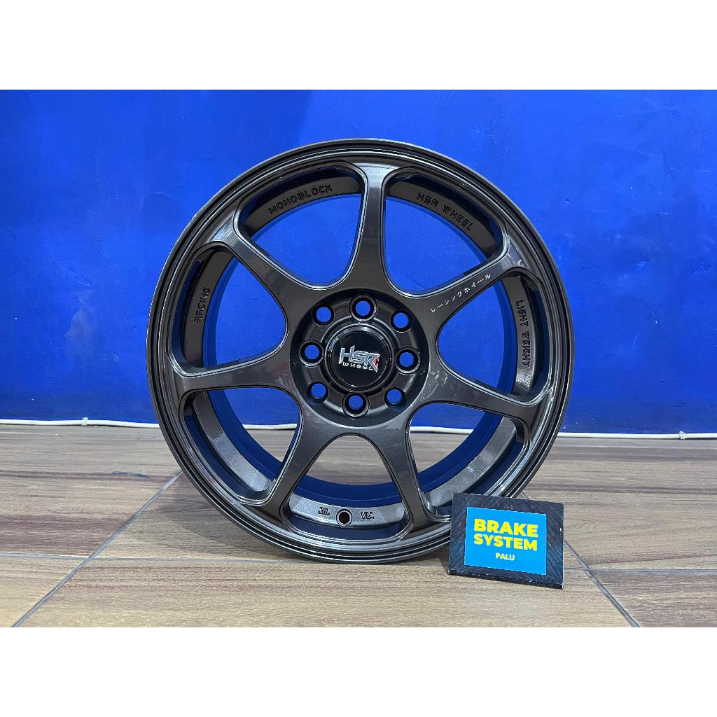 Jual Velg Mobil HSR SEBUNSUTA R15 Pcd 4X100-114,3 Buat Avanza Brio Ayla Calya Jazz Yaris Datsun ...