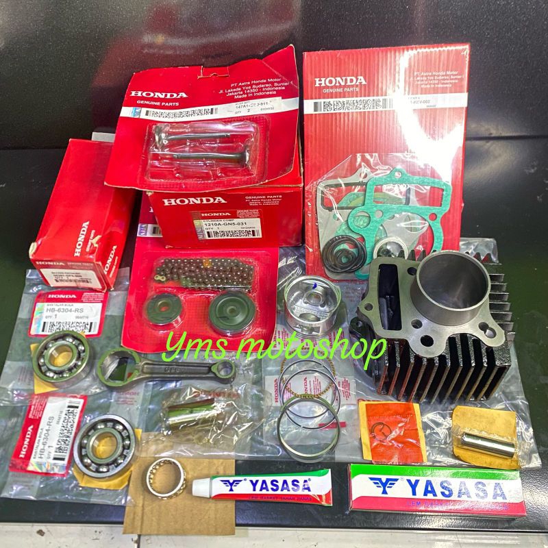 Jual Paket Lengkap Blok Seher Honda Grand,Win 100,Supra X/Fit LamaAstrea,Prima GN5(8 BARANG ...