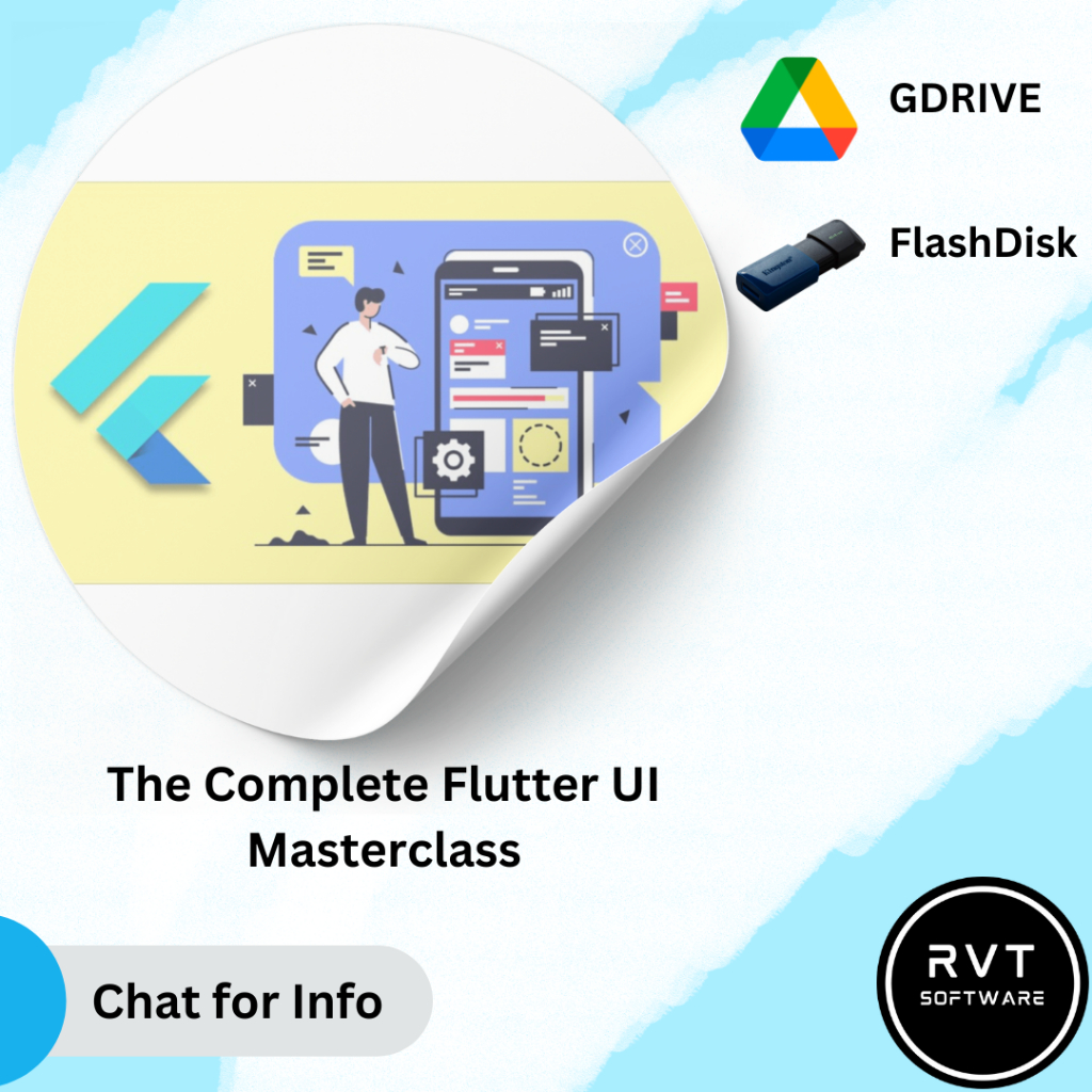 Jual Video Tutorial Coding The Complete Flutter UI Masterclass | Shopee Indonesia