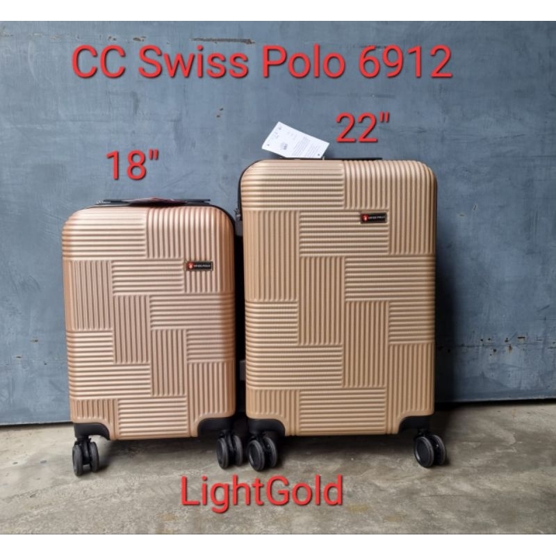 Jual Koper SWISS POLO 22 Inchi FIBER LITE EDITION | Shopee Indonesia