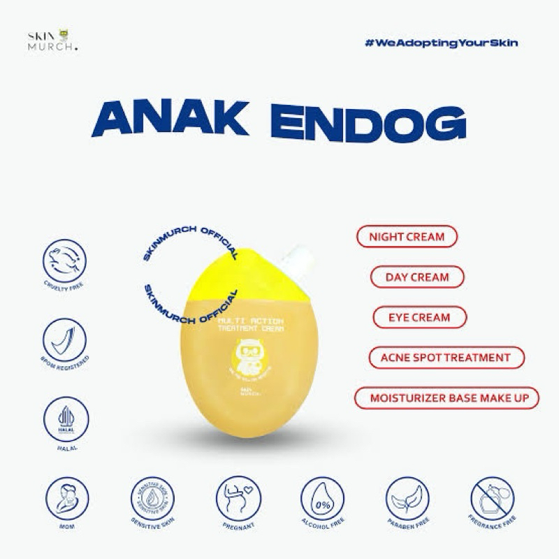 Jual Skinmurch Endog Multi Action Treatment Cream 30ml | Shopee Indonesia