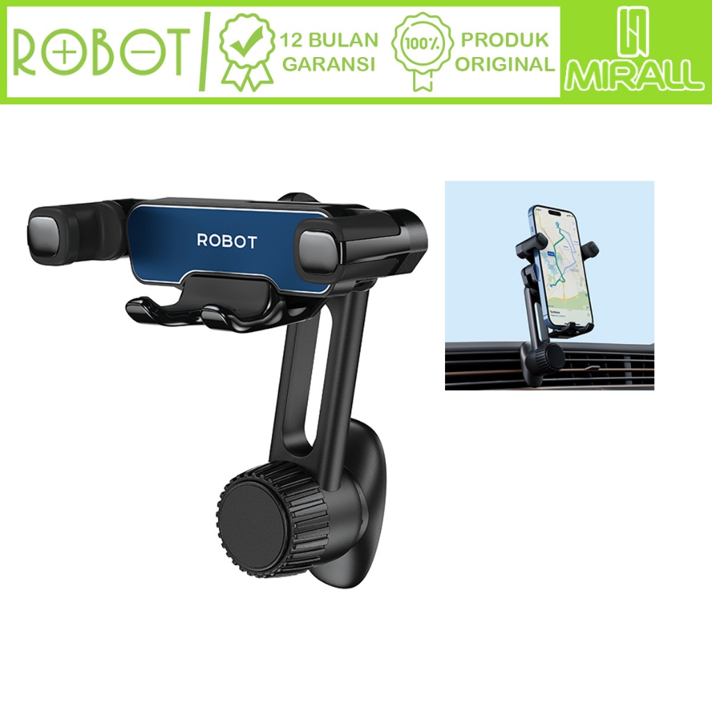 Jual ROBOR RT-CH26 Car Holder Mobil Jepit AC Original | Shopee Indonesia