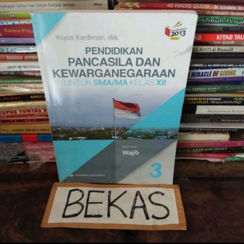 Jual Buku Pendidikan Pancasila Kewarganegaraan PPKN PKN Kelas 12 XII 3 III MA SMA Penerbit ...