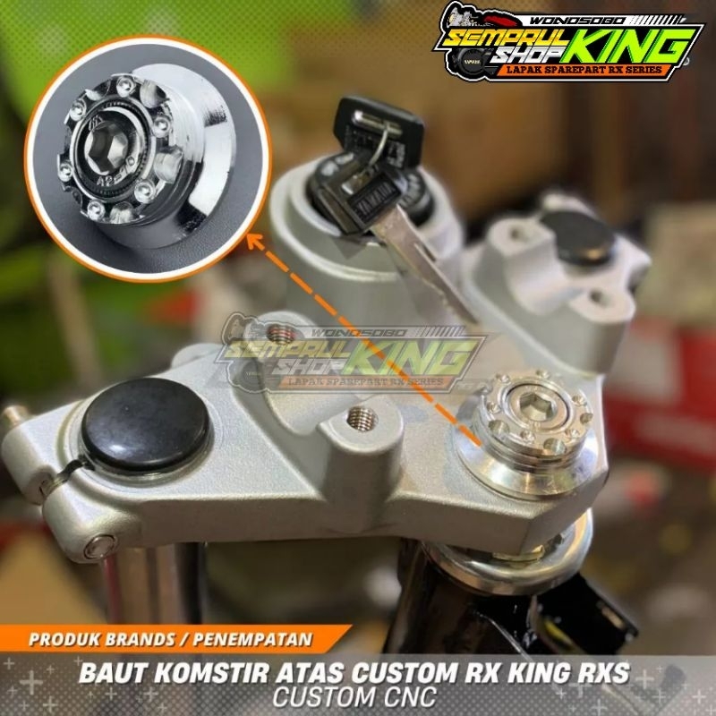 Jual Monel segitiga atas Rxking baut ring segitiga rx king custom ...