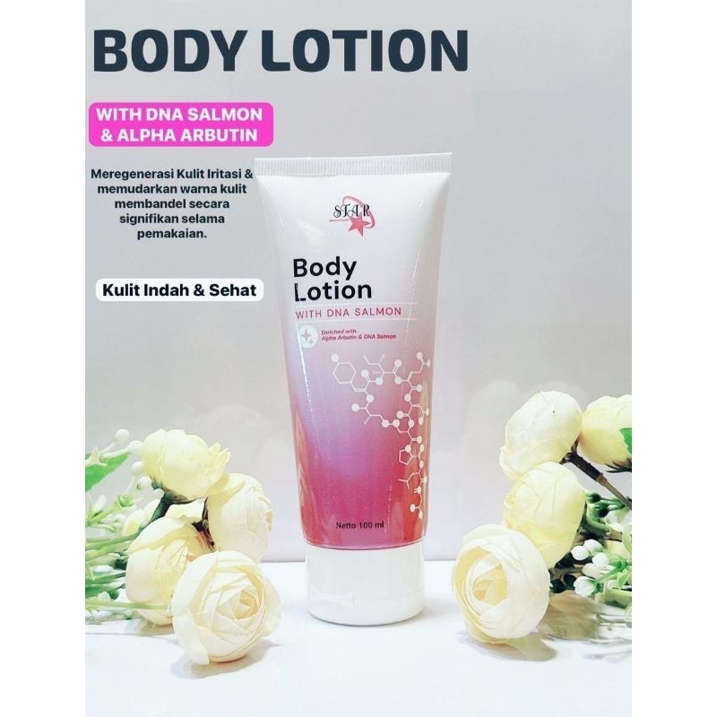 Jual Body Lotion DNA SALMON & ALPHA ARBUTIN | Shopee Indonesia