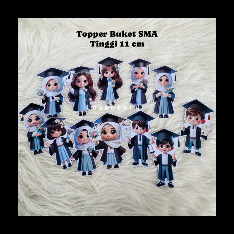 Jual Topper Wisuda Terlengkap & Harga Terbaru April 2026 | Shopee Indonesia