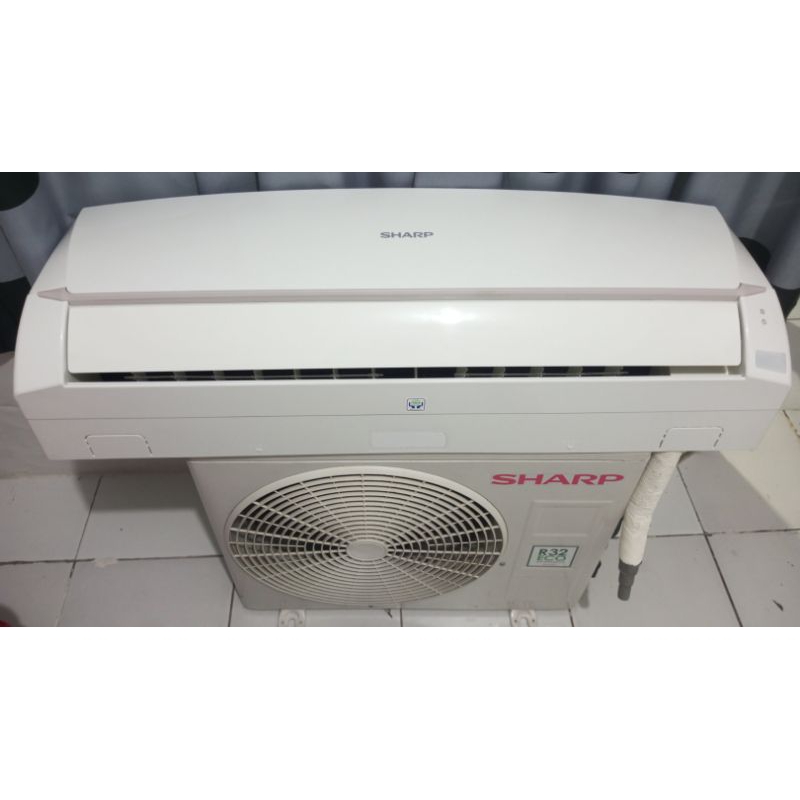 Jual AC SHARP Thailand 1/2pk R32 SECOND ORIGINAL + Pemasangan | Shopee ...