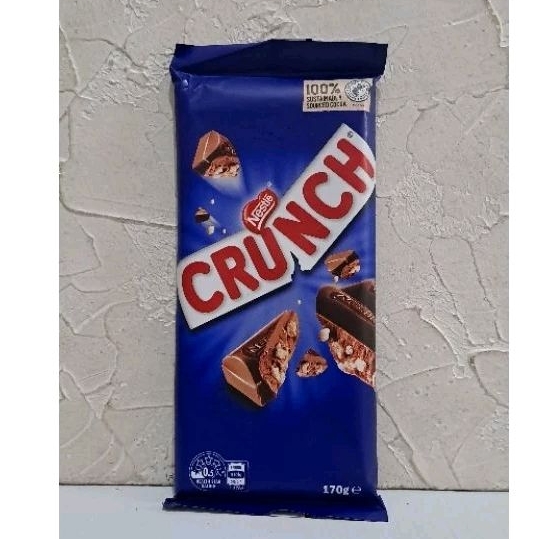 Jual CRUNCH MILK CHOCOLATE 170 GRAM | Shopee Indonesia