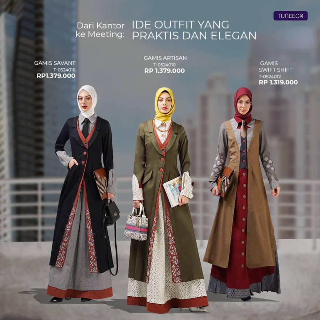 Jual GAMIS TUNEECA CITY TRACK EDISI TERBARU DISKON BESAR | Shopee Indonesia
