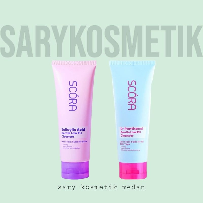 Jual sarykosmetik - SCORA FACE WASH LOW PH D PANTHENOL DAN SALICYLIC ...