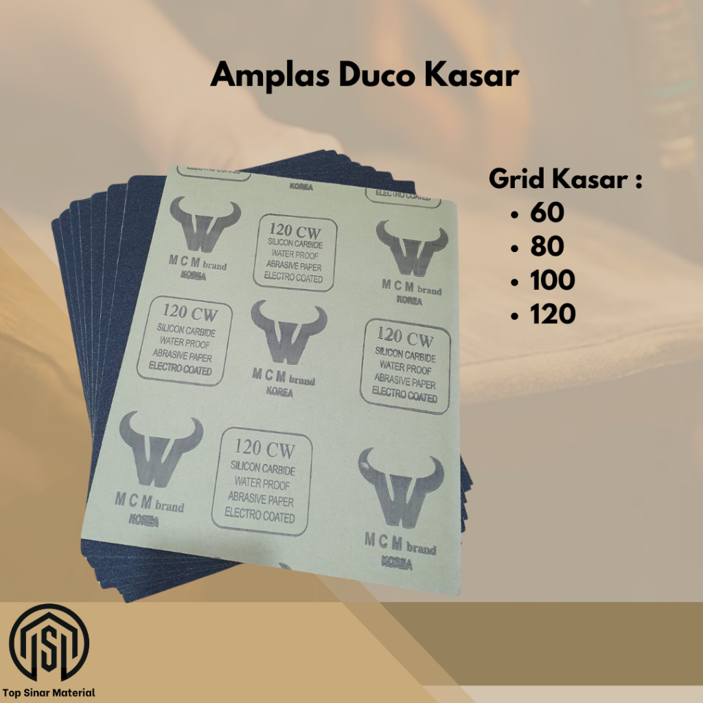 Jual Amplas Duco Perlembar / Amplas Gosok Anti Air Serbaguna Grid 60 80 ...