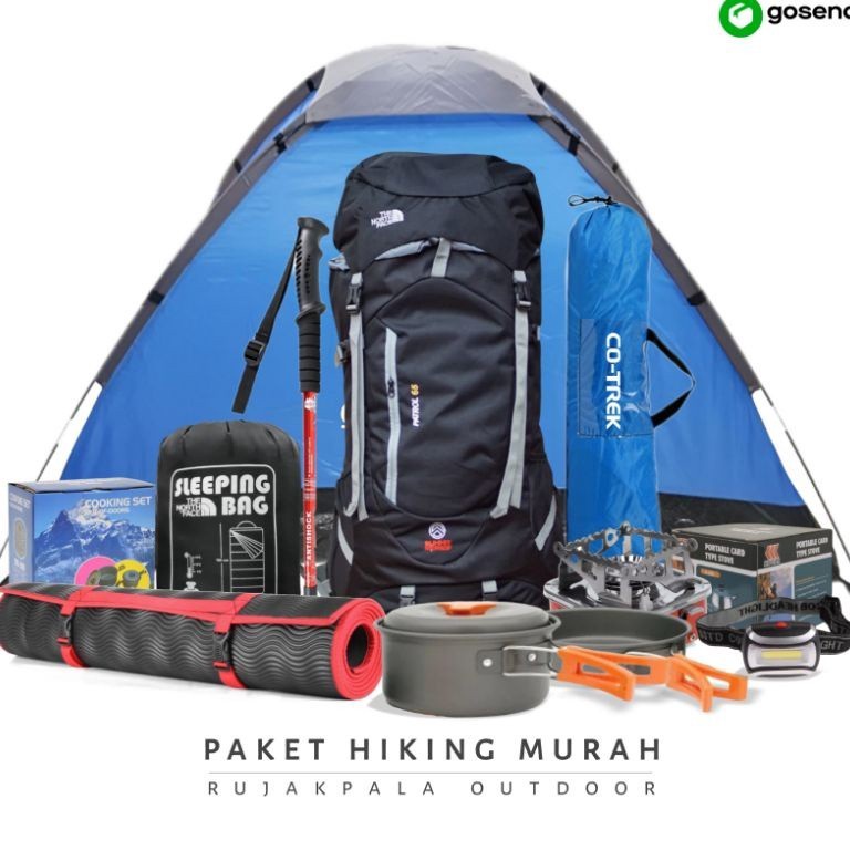 Jual paket camping carrier tnf elektra lokal paket solo hiking paket ...