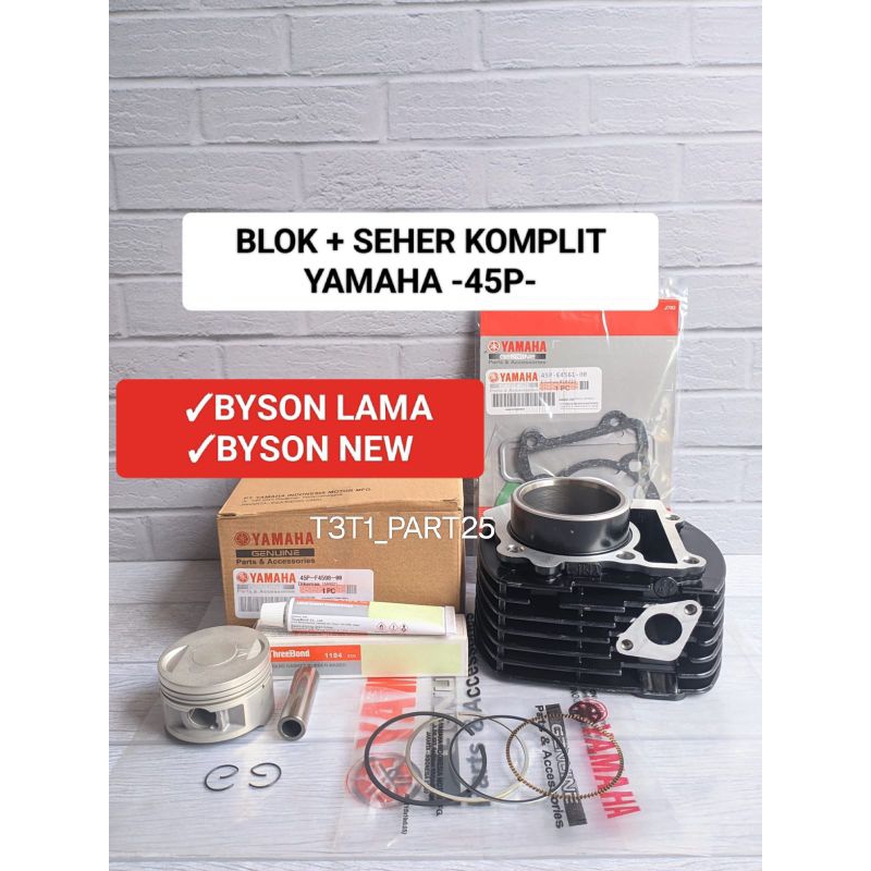 Jual Blok + seher komplit (45P-153cm) Yamaha Byson lama/Byson new | Shopee Indonesia
